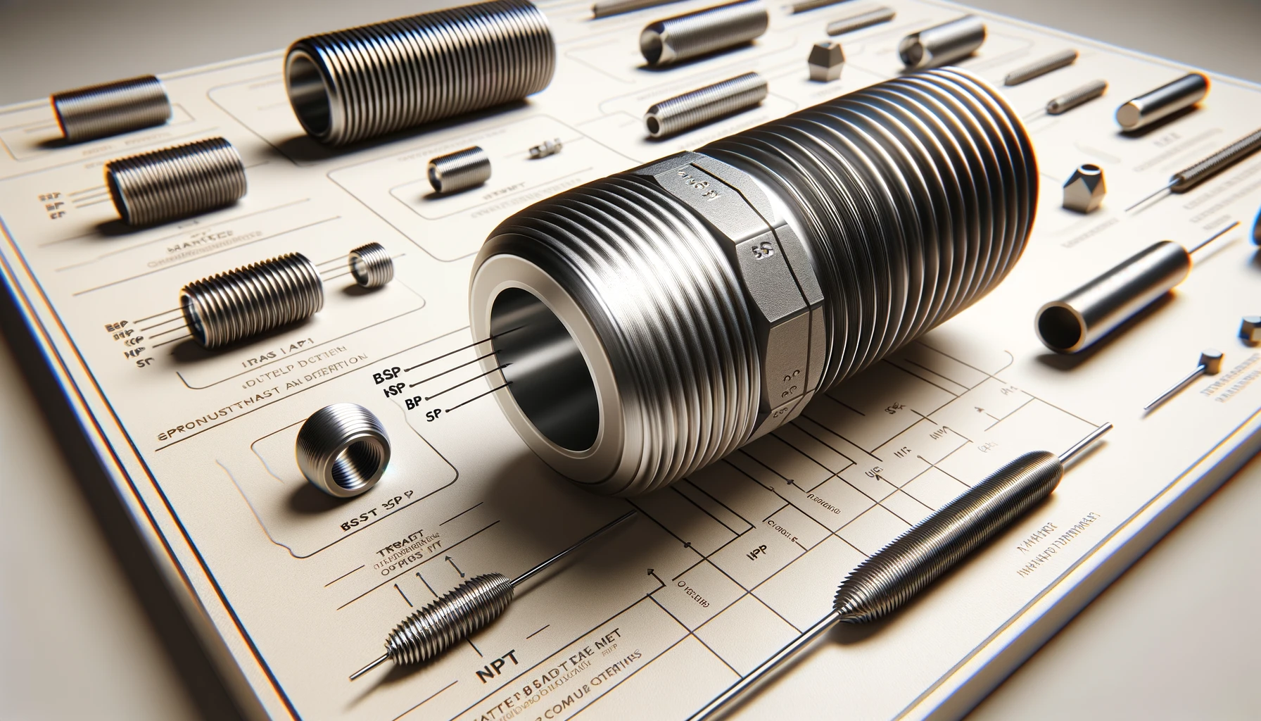 Tabela de Roscas BSP e NPT - 🦖 Sempre Tops